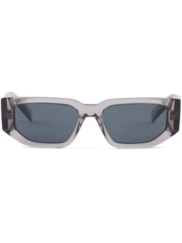 Prada Rectangle-frame Sunglasses - Grey