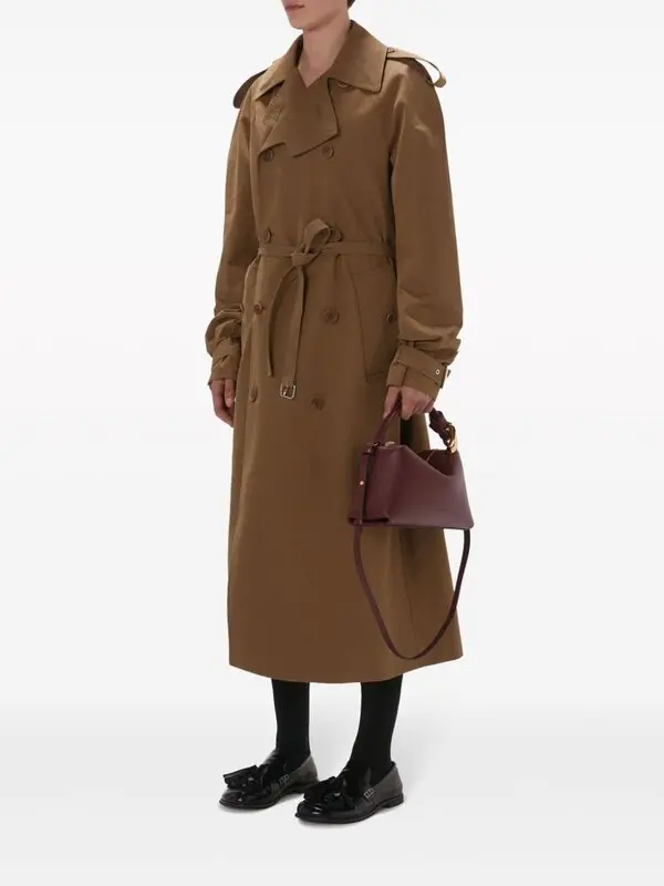 JW Anderson Double-breasted Cotton Trench Coat