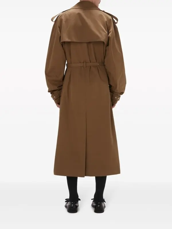 JW Anderson Double-breasted Cotton Trench Coat
