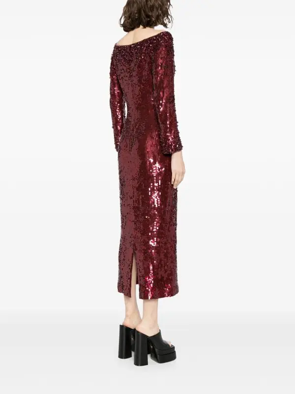 Jenny Packham Ballroom Blitz Sequin-embellished Dress - Red