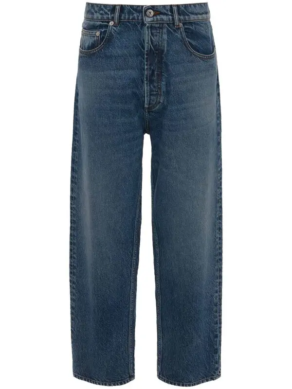 JW Anderson Cropped Straight-leg Jeans