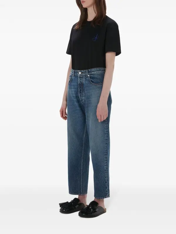 JW Anderson Cropped Straight-leg Jeans