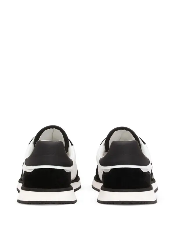 Dolce & Gabbana Dg Cushion Mixed-material Sneakers - White