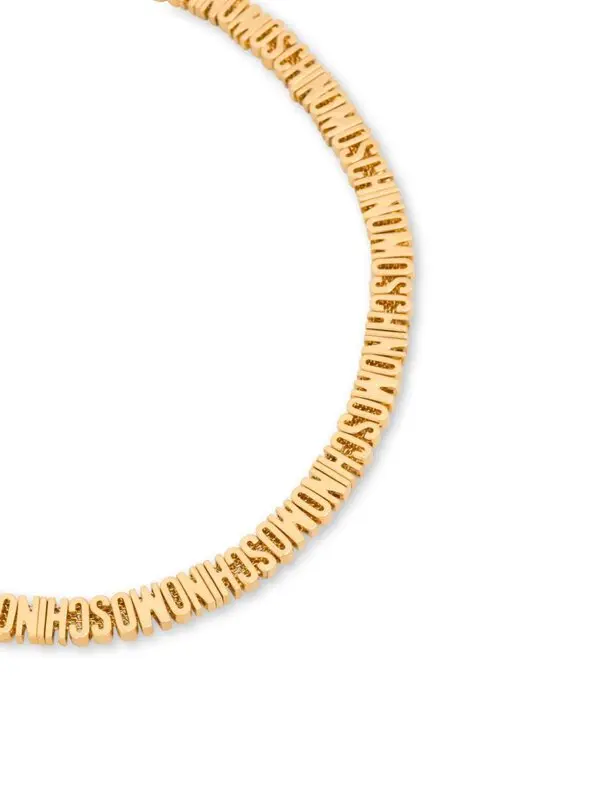 Moschino Lettering Necklace