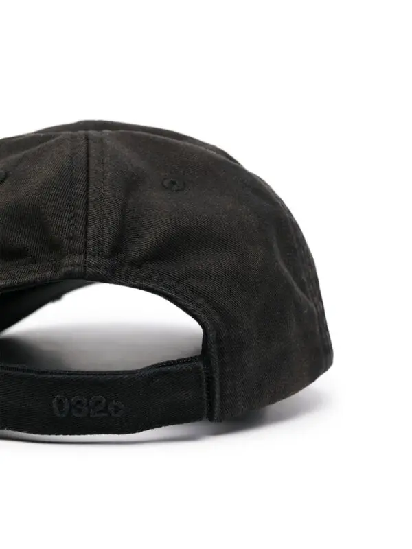 032C Crisis Distressed Logo Cap