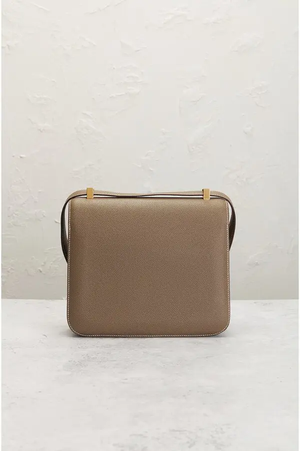 Hermès Epsom Constance 24 Shoulder Bag - Etoupe