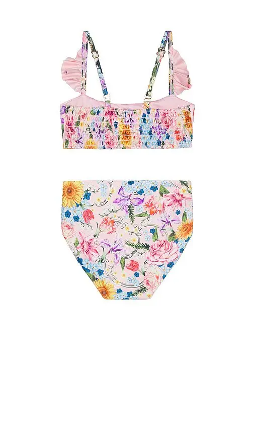 Agua Bendita Sky Bikini Set In White