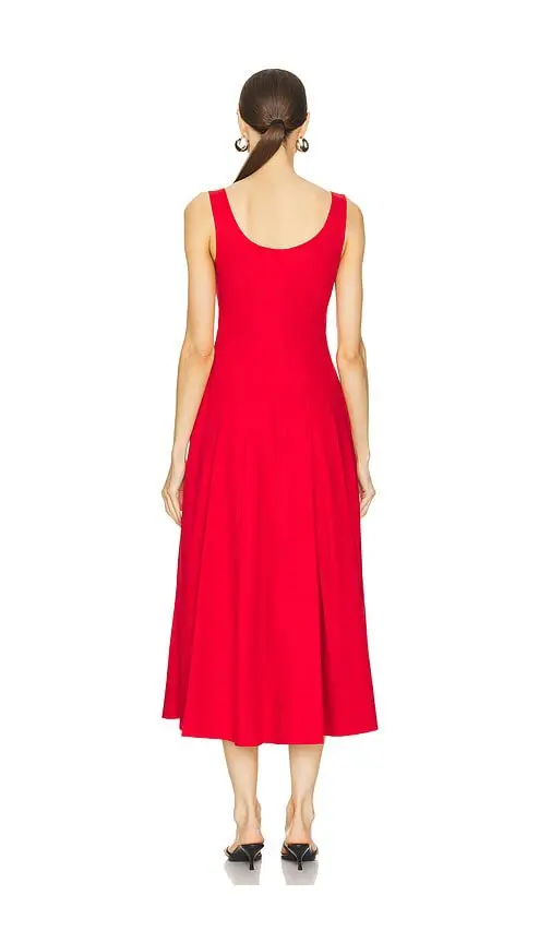 A.L.C. Isabel Poplin Midi Dress