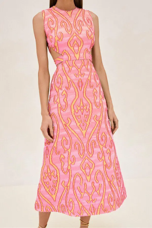 Alexis Silvio A-Line Dress - Natural | Editorialist