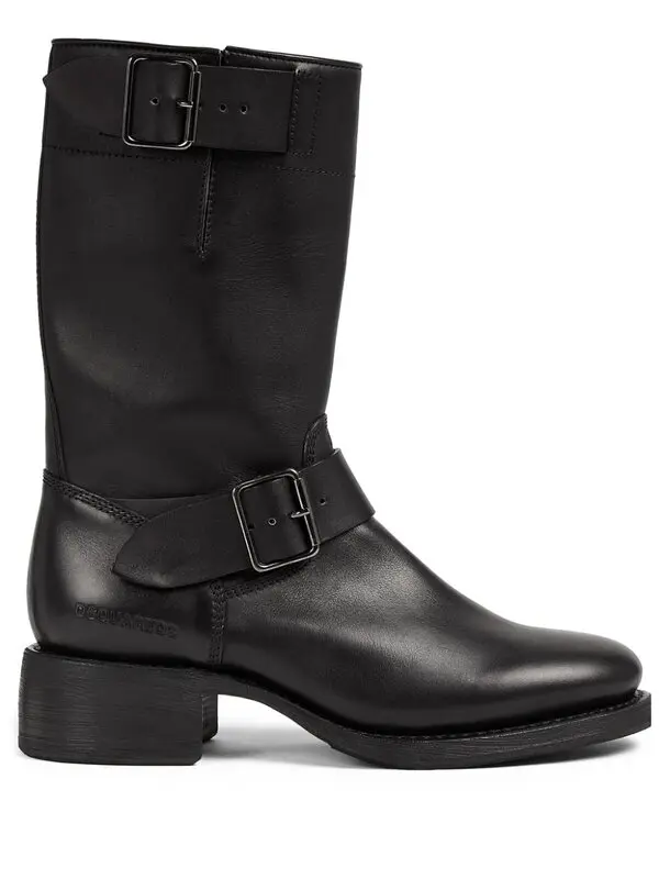 Dsquared2 Harley Biker Boots - Black