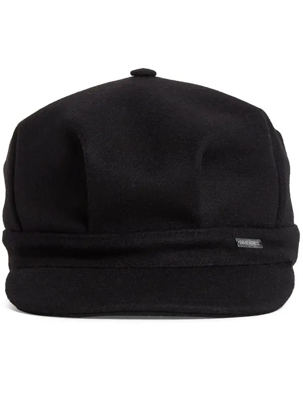 Dsquared2 Logo-plaque Beret - Black