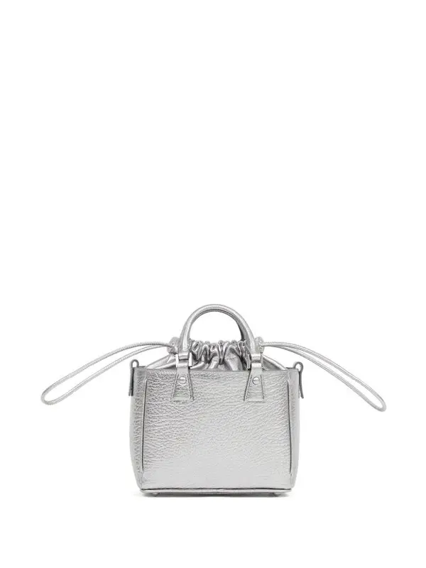 MAISON MARGIELA 5ac Metallic-effect Tote Bag