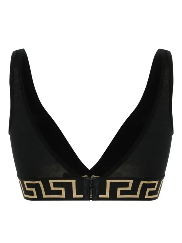 Versace Greca Border Triangle Bra