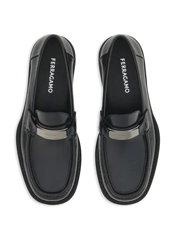 FERRAGAMO New Vara Buckle Loafers