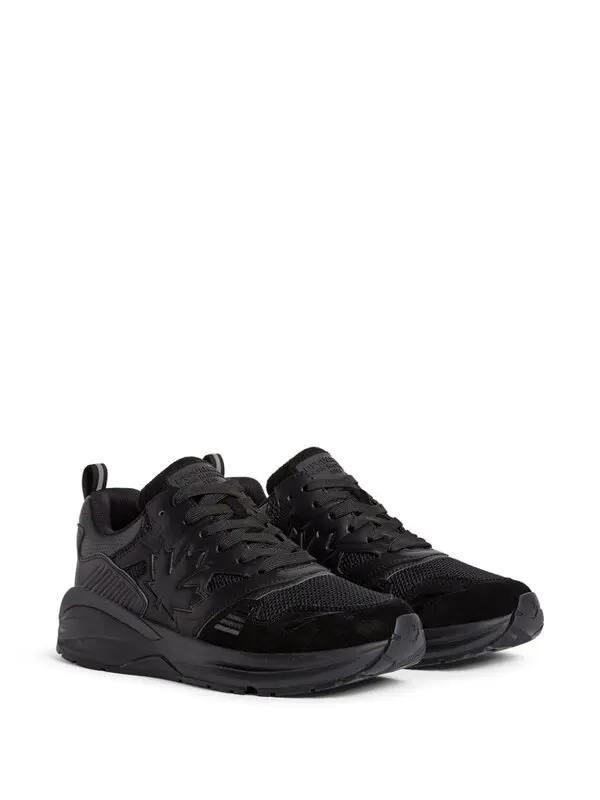 Dsquared2 Panelled Chunky Sneakers - Black