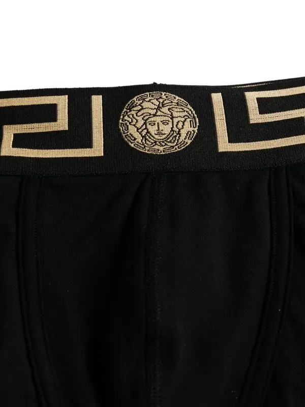 Versace Greca Border Boxers - Black