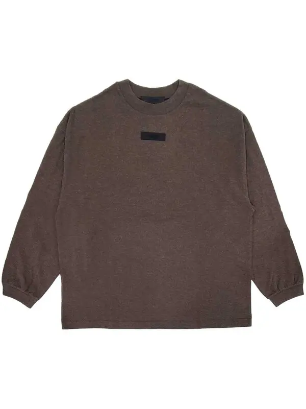 Fear Of God Appliqué Logo Cotton T-shirt - Brown