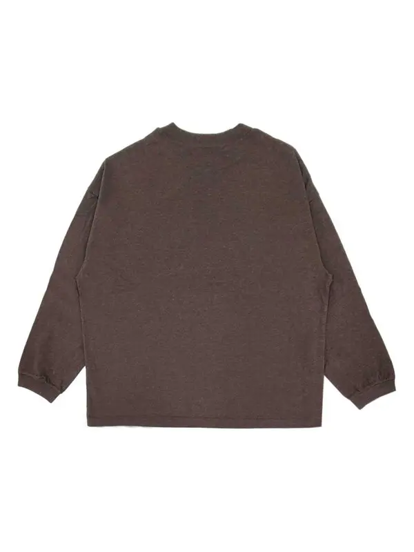 Fear Of God Appliqué Logo Cotton T-shirt - Brown