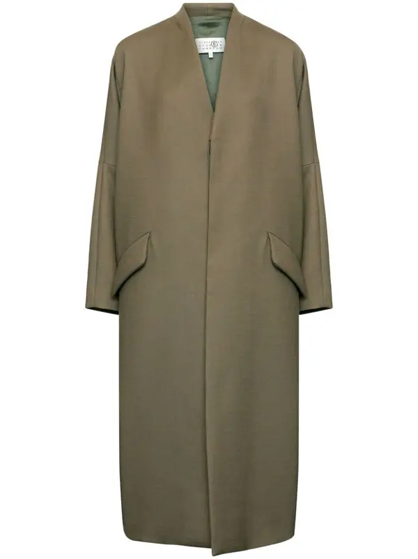 MAISON MARGIELA Collarless Single-breasted Jacket