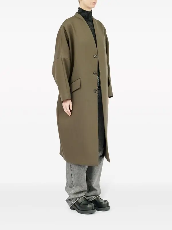 MAISON MARGIELA Collarless Single-breasted Jacket