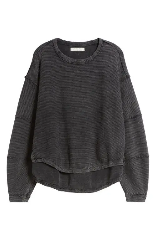 Free People Total Eclipse Oversize T-shirt - Black