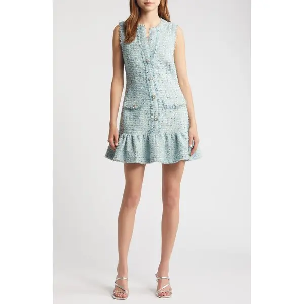 Likely Angeline Tweed Minidress