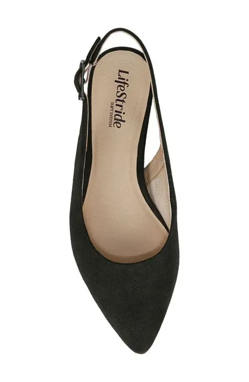 LIFESTRIDE Percy Slingback Pointed Toe Flat