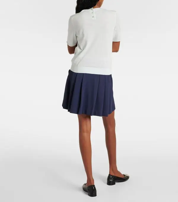 Tory Burch Cotton Sweater - Blue