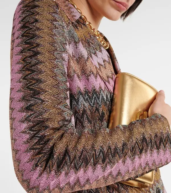 Missoni Zig Zag Lamé Blazer