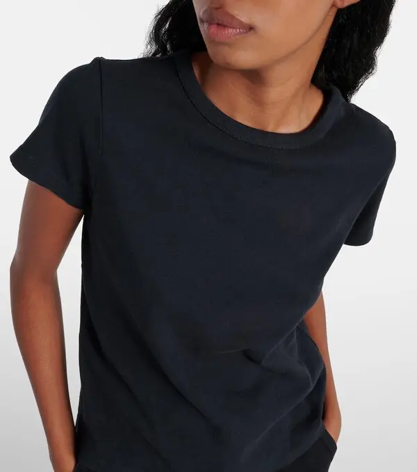 Khaite Samson Cotton Jersey T-shirt - Black
