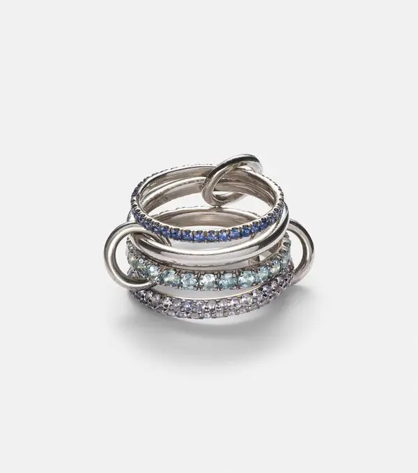 SPINELLI KILCOLLIN Iris Linked Ring - Silver