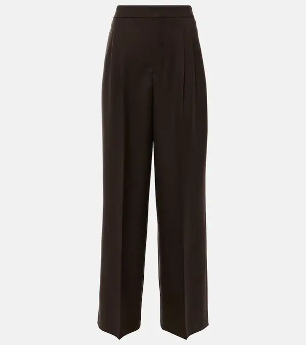 Ami Virgin Wool Straight-leg Trousers