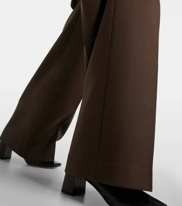 Ami Virgin Wool Straight-leg Trousers