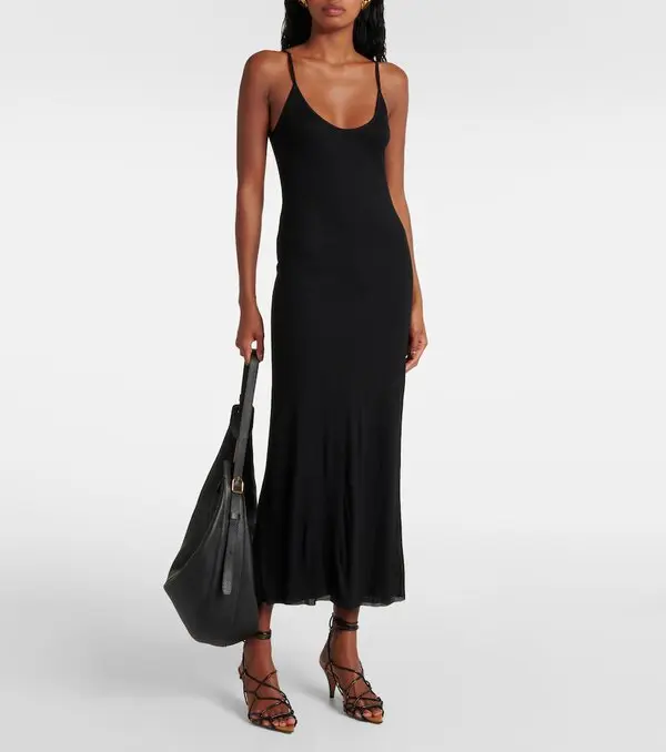 Khaite Midi Dress - Black