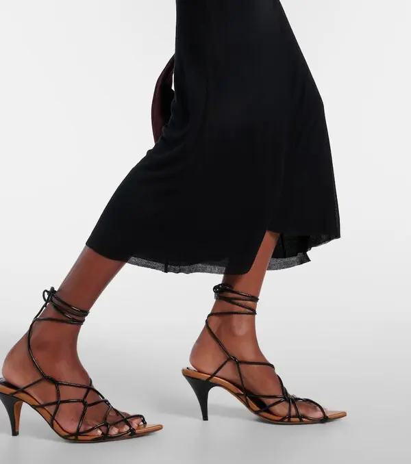 Khaite Leesal Jersey Midi Dress