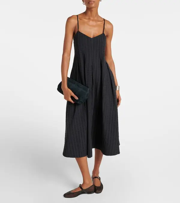 Asceno Kate Cotton Midi Dress