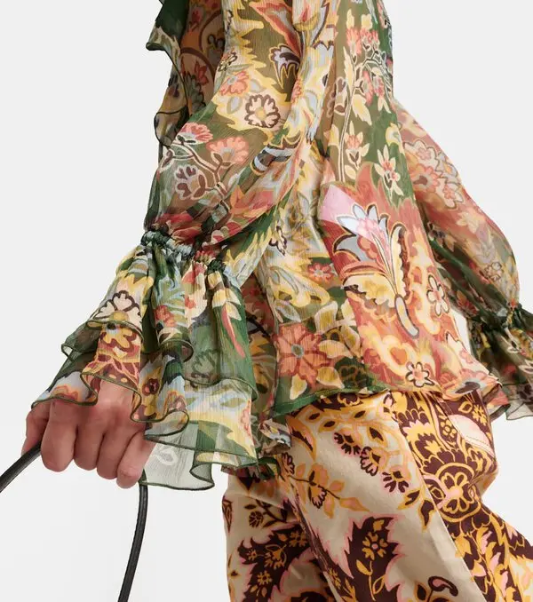 Etro Printed Silk Blouse