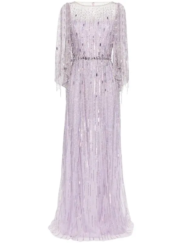 Jenny Packham Rhapsody Sequin-embellished Gown