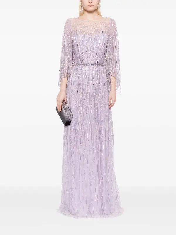 Jenny Packham Rhapsody Sequin-embellished Gown