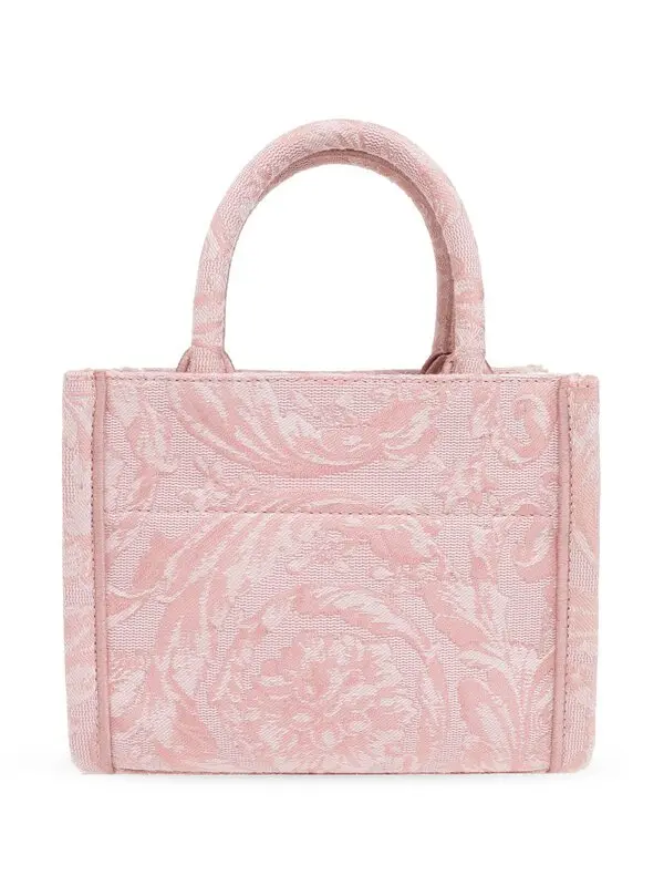Versace Barocco Athena Extra Small Tote Bag - Pink