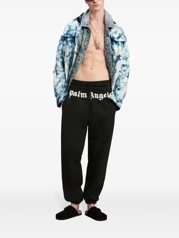 Palm Angels Logo-print Cotton Track Pants