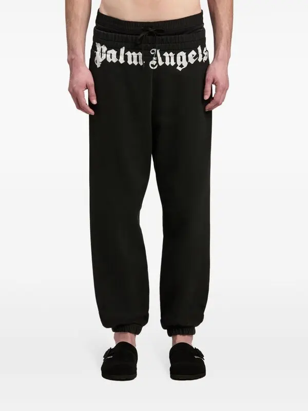 Palm Angels Logo-print Cotton Track Pants