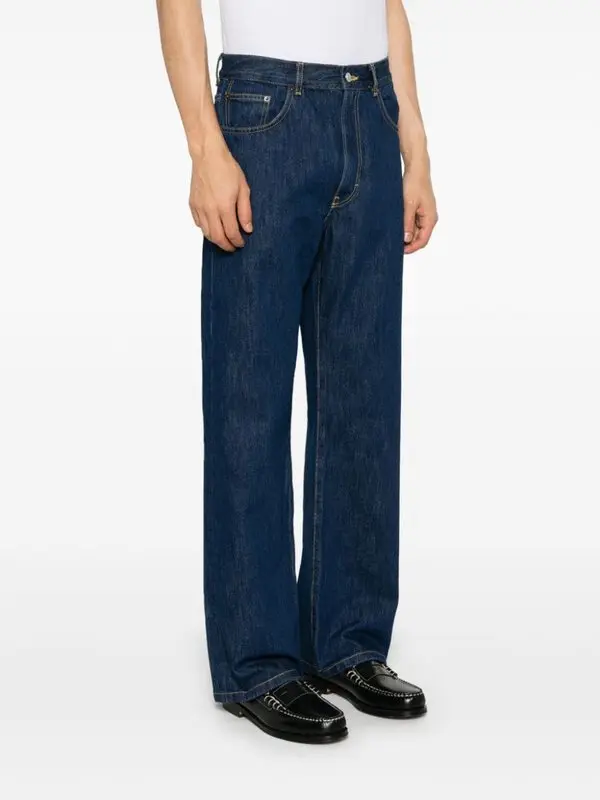 JEANERICA Vega Mid-rise Straight-leg Jeans