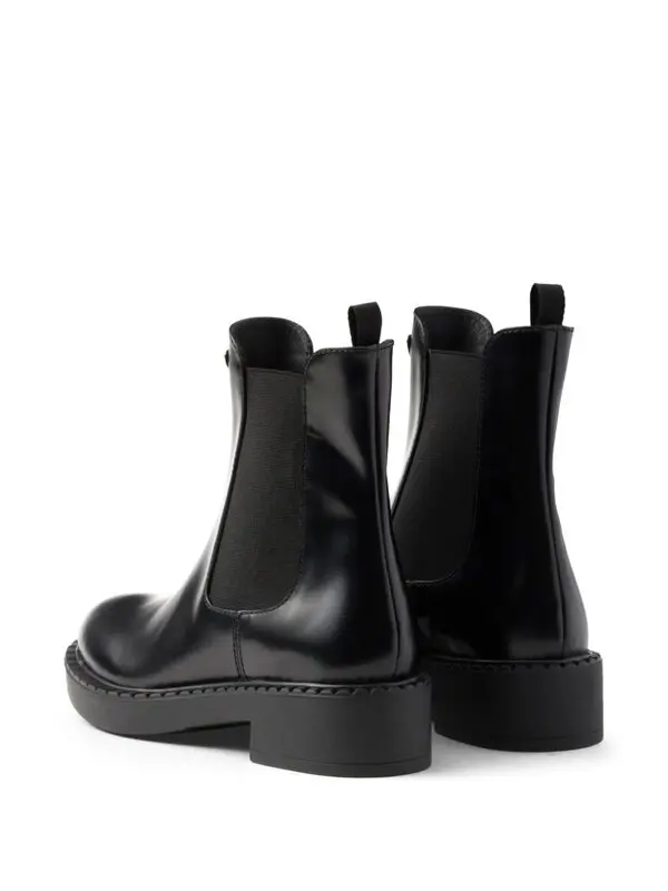 Prada 50mm Chelsea Boots - Black