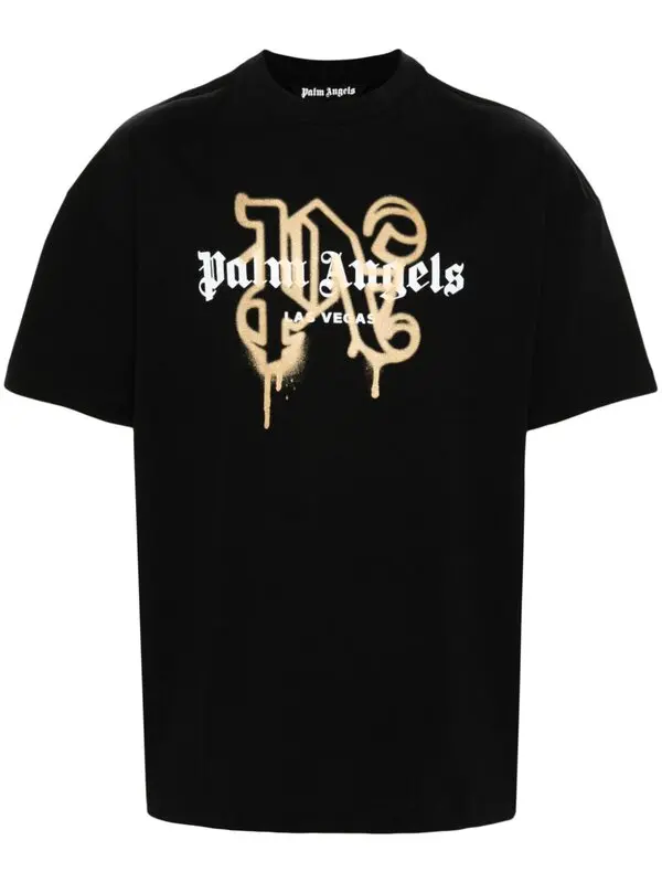 Palm Angels Las Vegas Monogram-print T-shirt