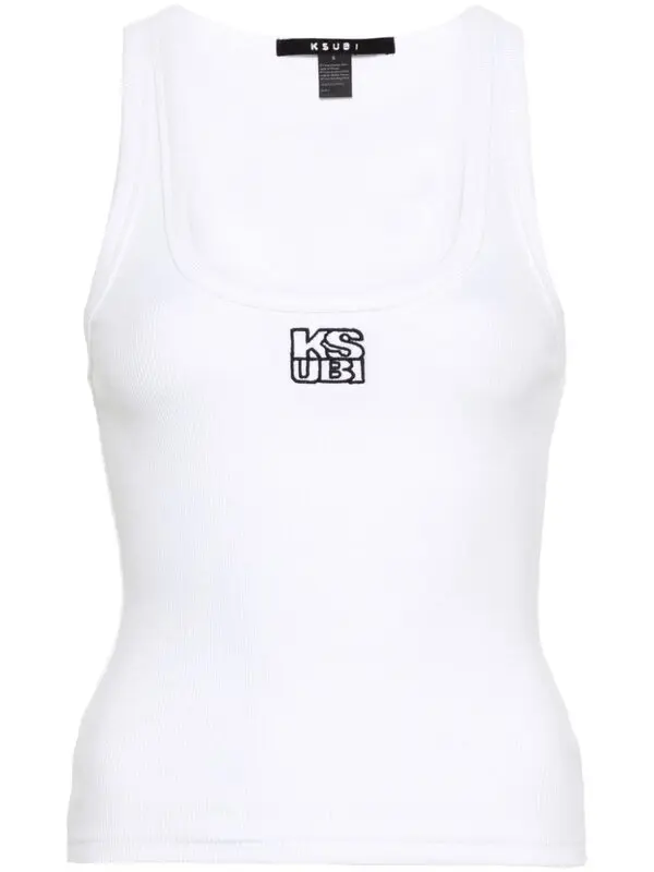 Ksubi Origin Ribbed Tank Top