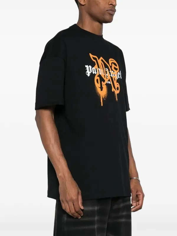 Palm Angels Logo-print Cotton T-shirt