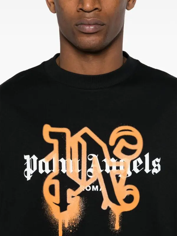 Palm Angels Logo-print Cotton T-shirt