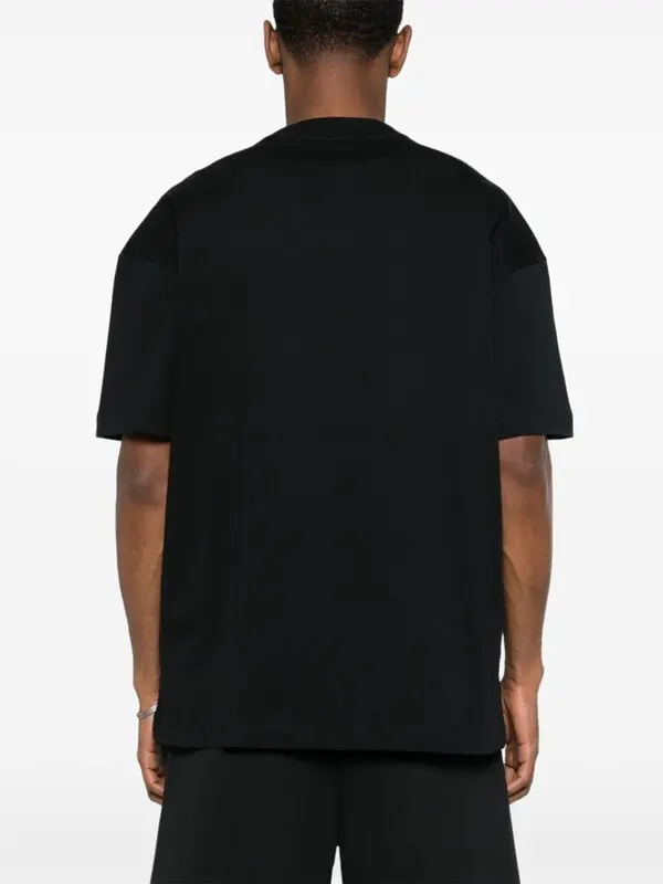Palm Angels Miami Monogram Spray-print T-shirt