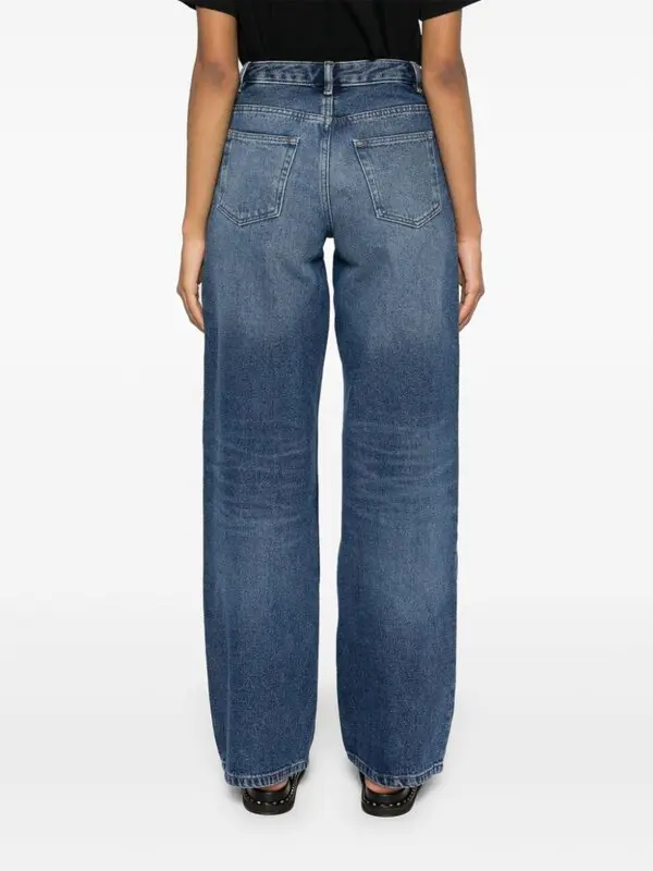 A.p.c. Elizabeth Mid-rise Straight-leg Jeans - Blue